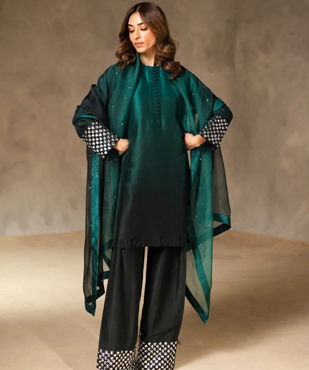 Emerald flair – Sarah Couture